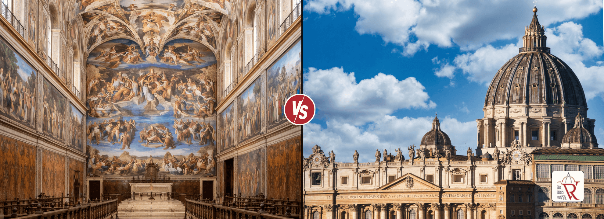 Sistine Chapel vs St Peter’s Basilica: differences, highlights ...